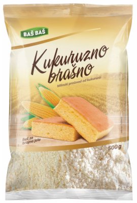 BRAŠNO KUKURUZNO  BAŠ BAŠ 500G
