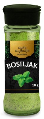 ZAČIN BOSILJAK NAŠE NAJBOLJE 18G BOČICA