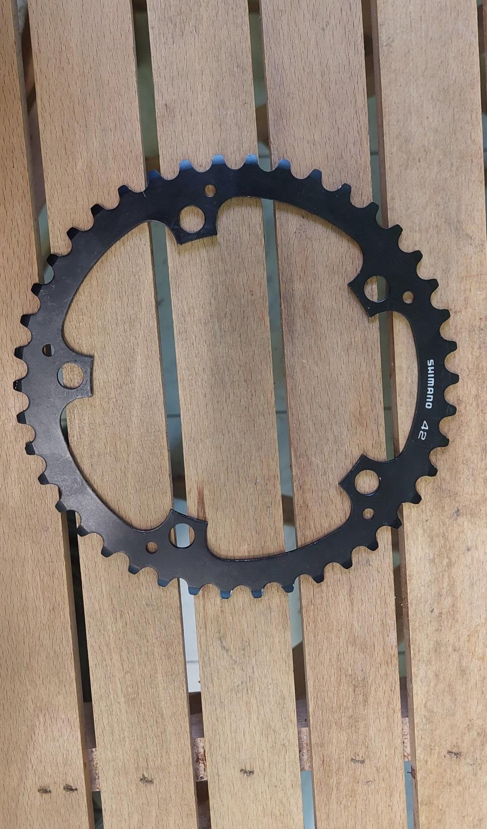 Shimano single 42t 130bcd