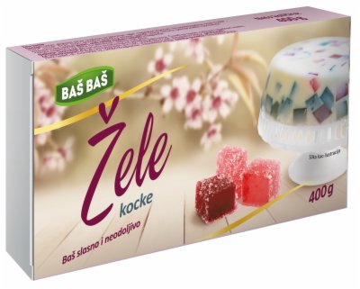 ŽELE KOCKE BAŠ BAŠ 400G