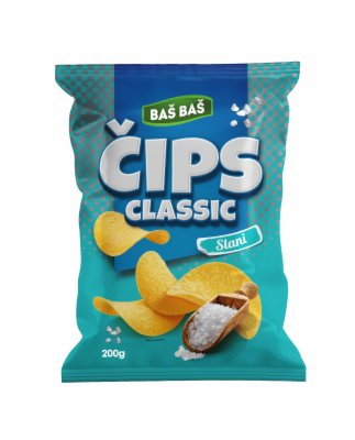 ČIPS CLASSIC BAŠ BAŠ 200G