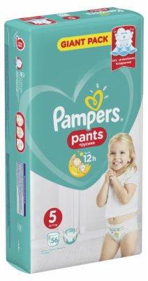 PELENE PAMPERS PANTS 5 GP 12-17KG 56/1