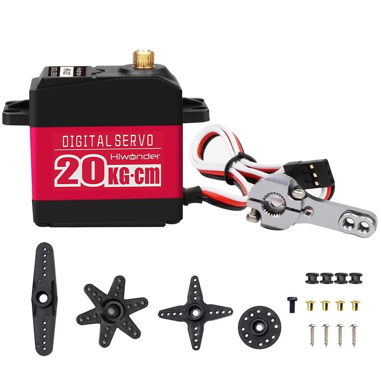 LD-27MG Digitalni Servo Motor 20kg – 270 Stepeni Metalni Zupčanici za Robotsku Ruku