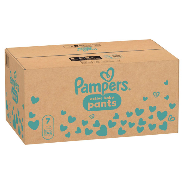 Pampers pants pelene monthly S7, 15+kg 128 kom