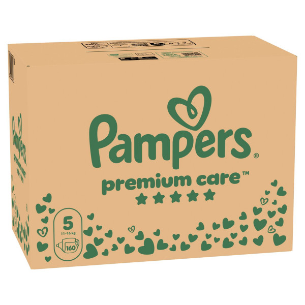 Pampers pelene prem.care monthlyS5 11-16kg 160kom