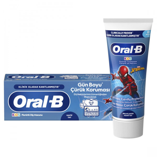 Oral-B  kids Spiderman 60ml pasta