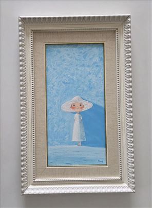 Letnja neznost - akril na platnu