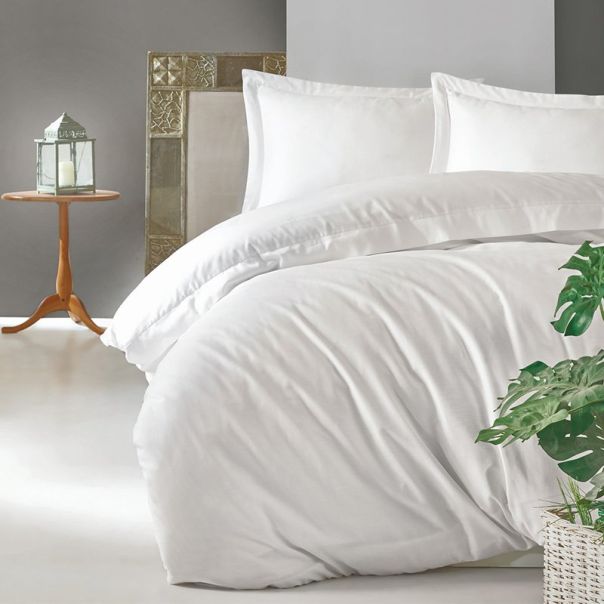 DEKOR DOM Posteljina CB ELEGANT SATEN - BEYAZ