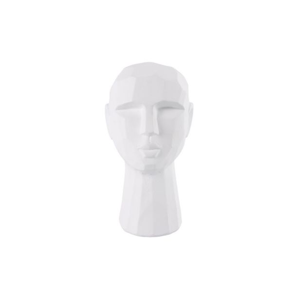 DEKOR DOM Figura BALDY 20cm 793654 - White - DCS