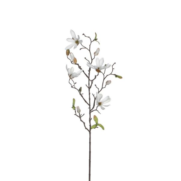 DEKOR DOM Cvet MAGNOLIA 75cm 1009102 - White - EDL