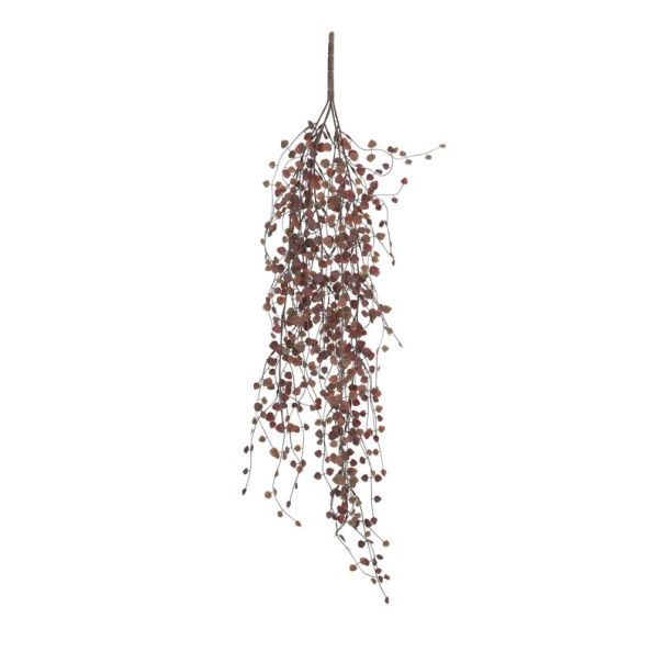DEKOR DOM Cvet PEPEROMIA 80cm 1067264 - Bordeaux - EDL