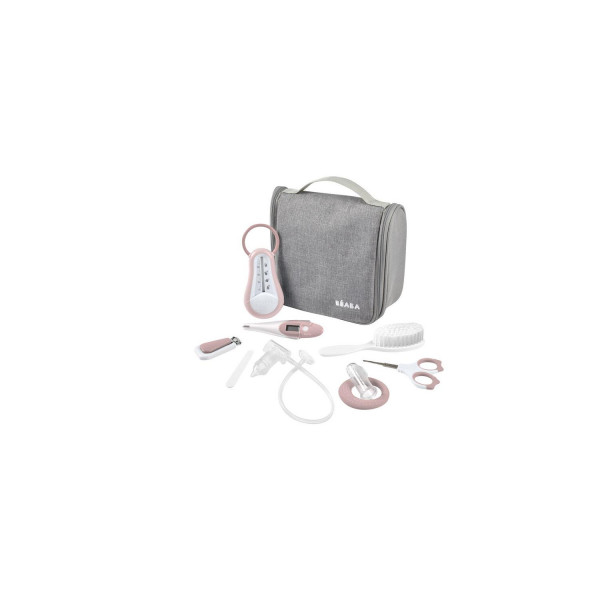 Beaba higijenski set od 9 delova u torbici, pink