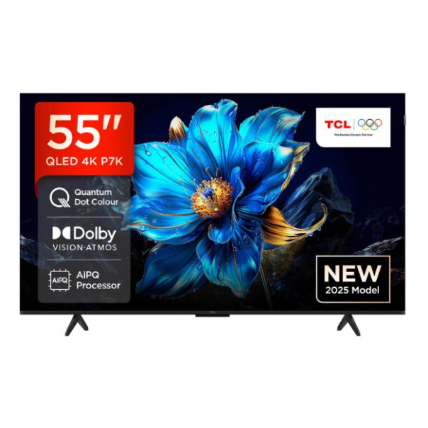 TCL Televizor 55P7K, QLED , Ultra HD, Google TV Smart