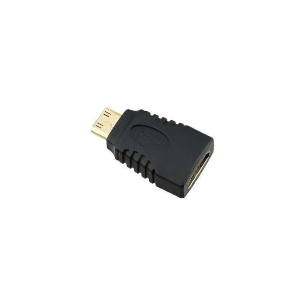 E-GREEN Adapter Mini HDMI (M) - HDMI (F) crni