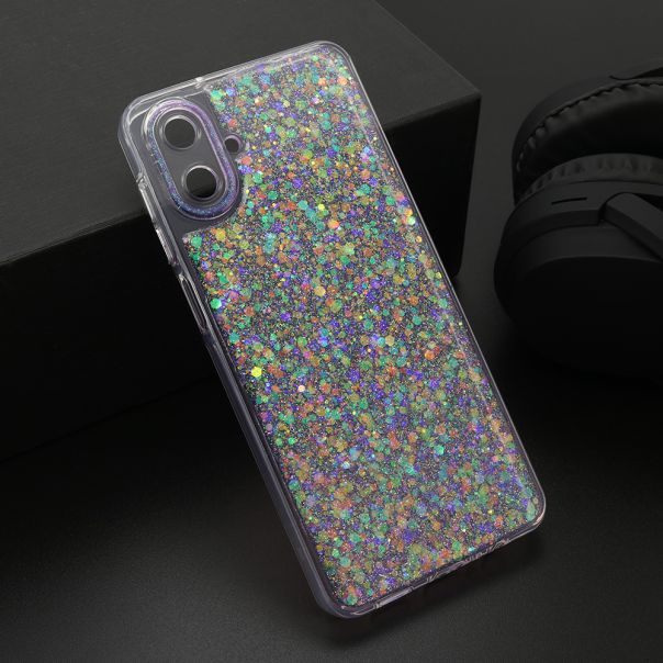 Maska Cristal glow za Samsung Galaxy A07, ljubičasta