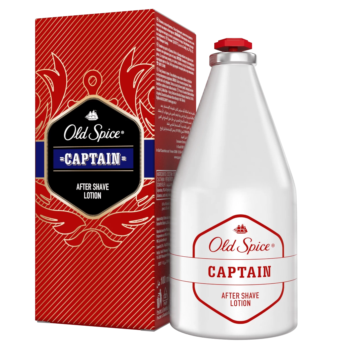 OLD SPICE AFTER SHAVE LOTION 100ML CAPTAIN