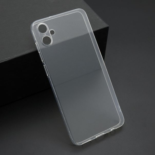 Maska za Samsung Galaxy A05 ULTRA TANKI PROTECT silikon providna (bela)