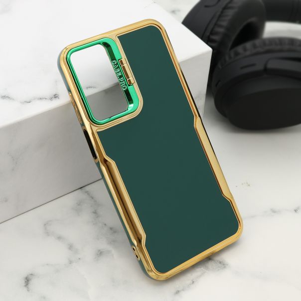 Maska za Samsung Galaxy A15 4G/5G GOLD LUXE zelena