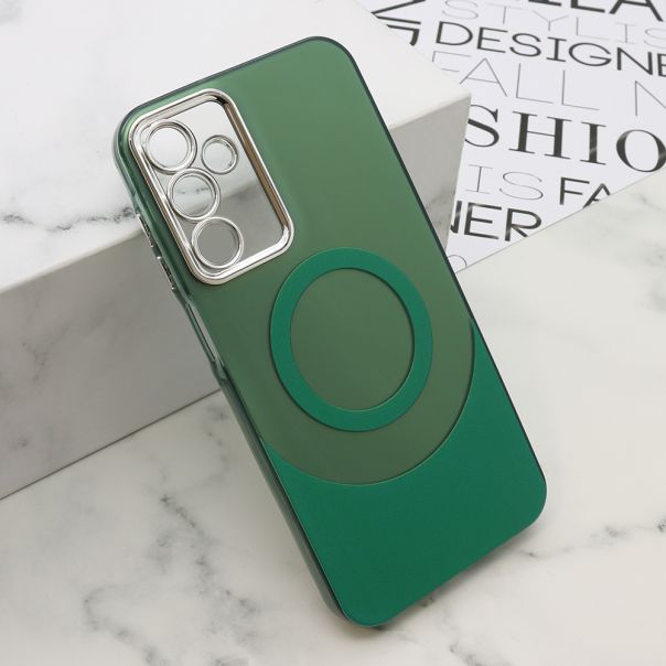 Maska za Samsung Galaxy A15 4G/5G SPECTRUM RINGS zelena