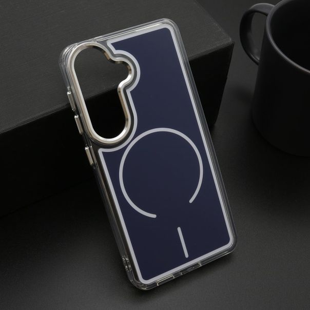 Maska Classic look MagSafe za Samsung S941B Galaxy S26 5G, plava