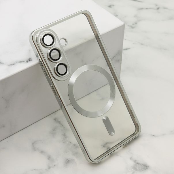 Maska Camera protect MagSafe za Samsung S941B Galaxy S26 5G, srebrna