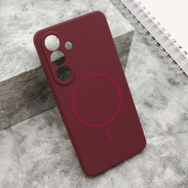 Maska Flex MagSafe za Samsung S946B Galaxy S26 Plus 5G, bordo