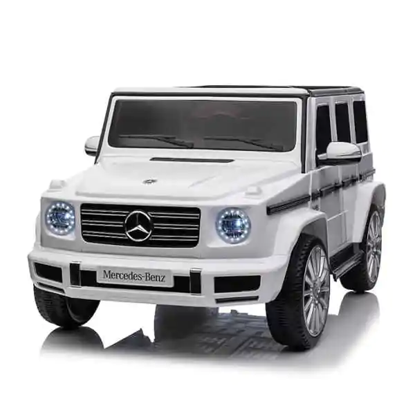 Dečiji džip na akumulator beli Mercedes Benz G500 4×4