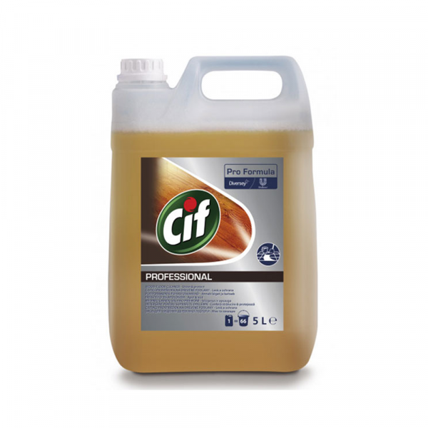 TEČNOST ZA DRVENE PODOVE WOOD FLOOR CLEANER CIF PROFESSIONAL 5 LIT.100956989
