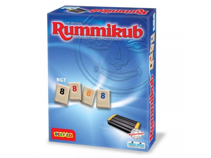 DEXY CO RUMMIKUB TRAVEL DRUŠTVENA IGRA RMK9680