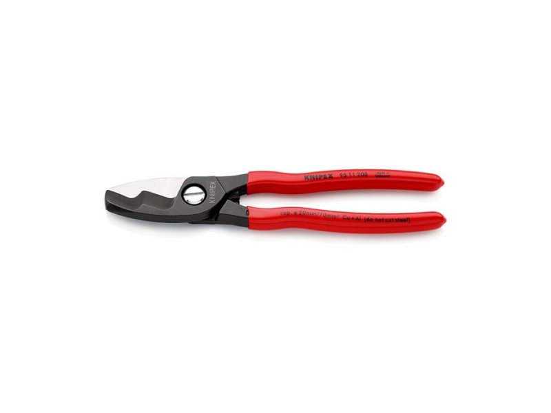 KNIPEX MAKAZE ZA KABLOVE SA DVOSTRUKOM OŠTRICOM 200MM – 95 11 200