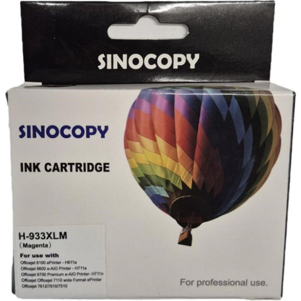 SINOCOPY INKJET Ketridz ZA HP 933XL M Magenta SINO HPIJXM933SC