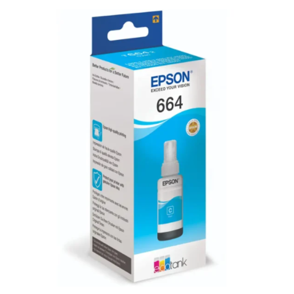 Ink Bottle Epson T6642 Cyan 70ml