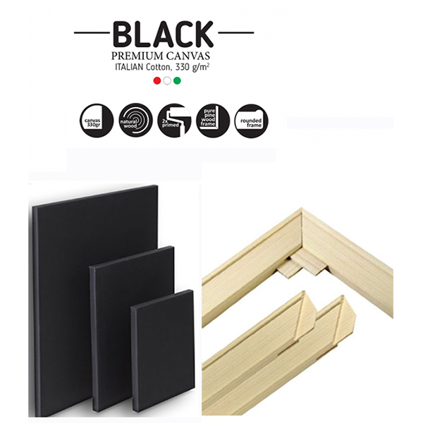 Black Canvars BLACK CANVARS 50X60cm s