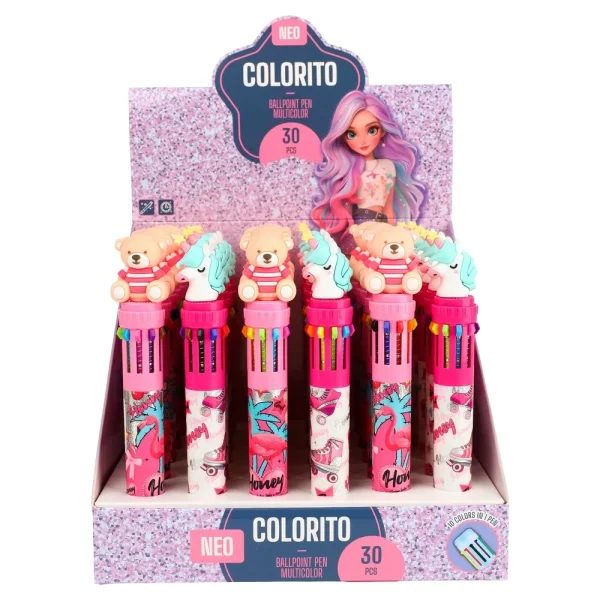 Colorito, hemijska olovka, višebojka, It’s a girl