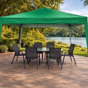 Progarden Gazebo Tenda 3×3 Zelena