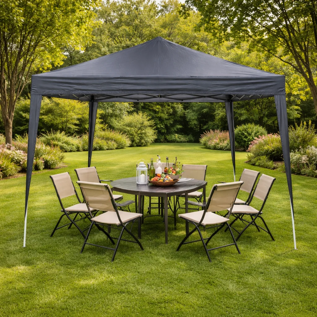 Progarden Gazebo Tenda 3×3 Siva