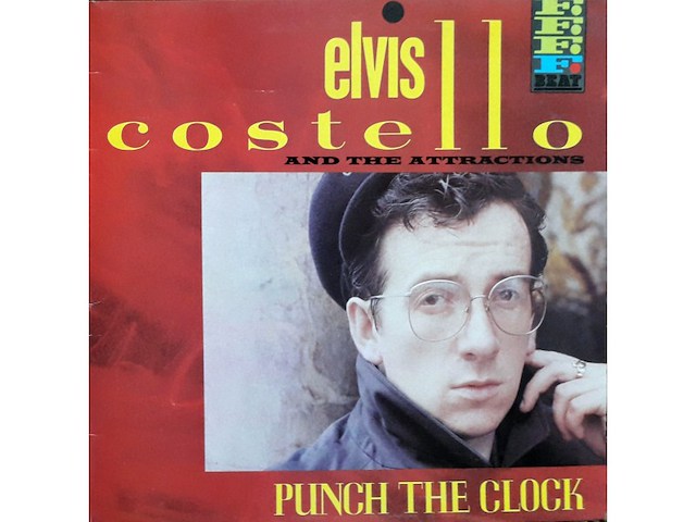 LP*: ELVIS COSTELLO - PUNCH THE CLOCK (AUSTRALIA `83) M