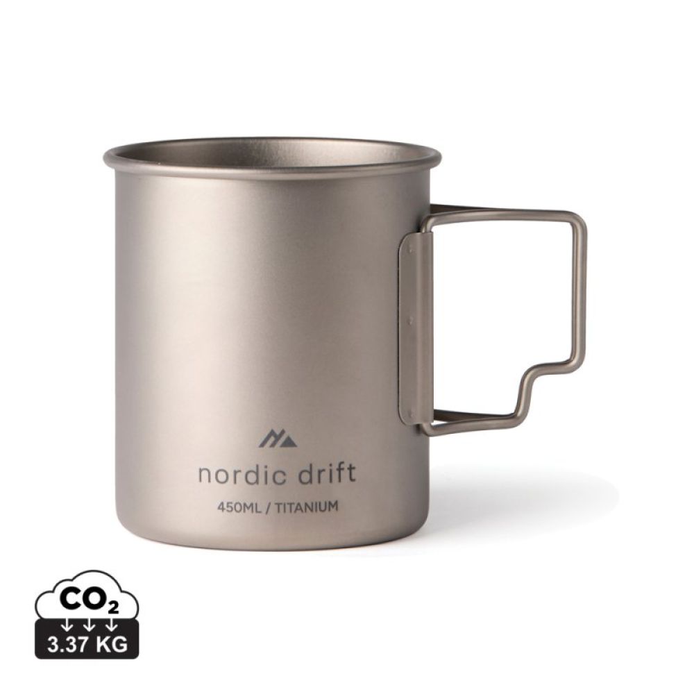 Nordic Drift Trail Ultra Light Titanium 450ml Cup