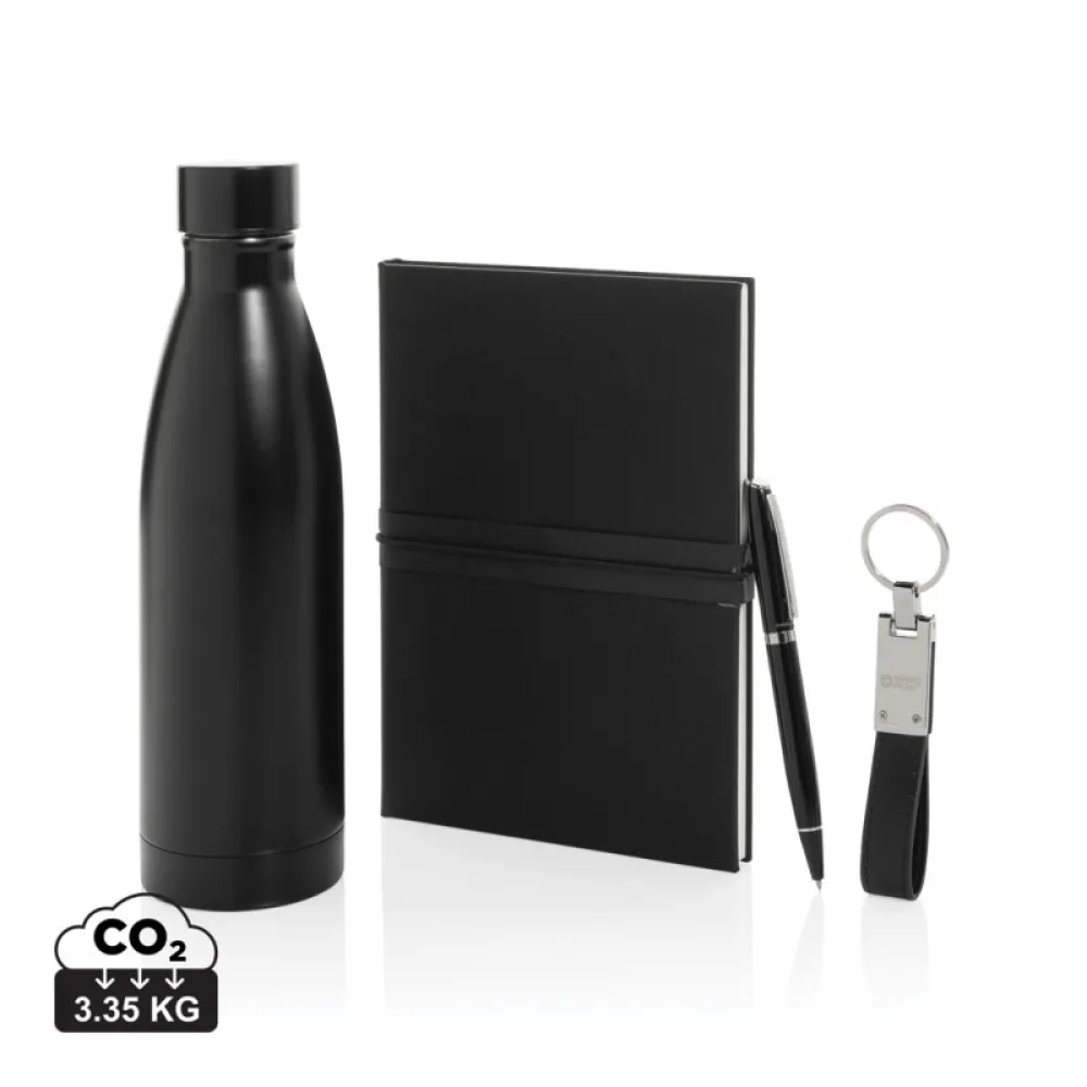 Swiss Peak RCS deluxe business gift set w/ water bottle