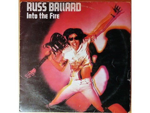 LP RUSS BALLARD - Into The Fire (1981) VG/VG+
