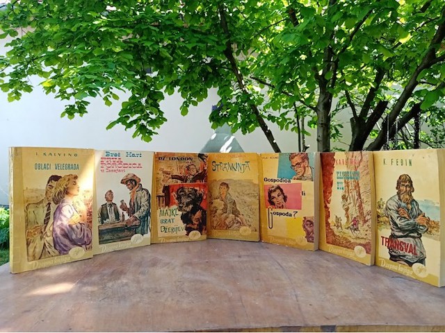 Biblioteka Džepna knjiga 1-7 romani