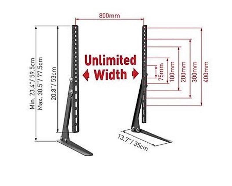 S40 LCD TV stoni nosač do 32 do 70 inča