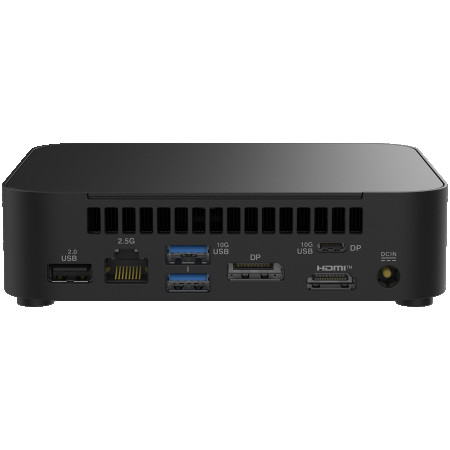 ASUS NUC 14 Essential RNUC 14MNK1500002N150 Processor1xDDR5-4800 SO-DIMM5xUSB Type-A2xUSB Type-C3.5mm jack M.2 22x80 NVMe and SATA SSD2,5Gb