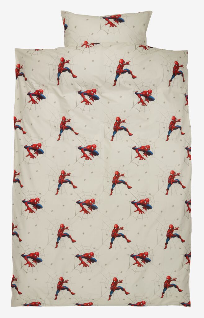 Set posteljine SPIDERMAN 140x200 bela