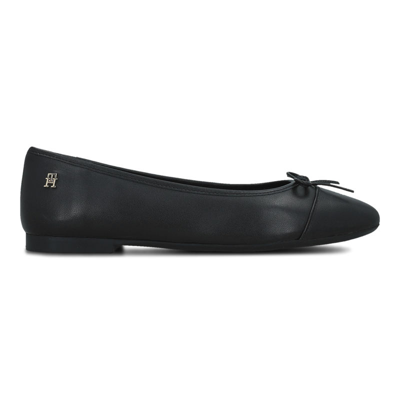 Ženske baletanke Tommy Hilfiger Hilfiger smooth lthr ballet
