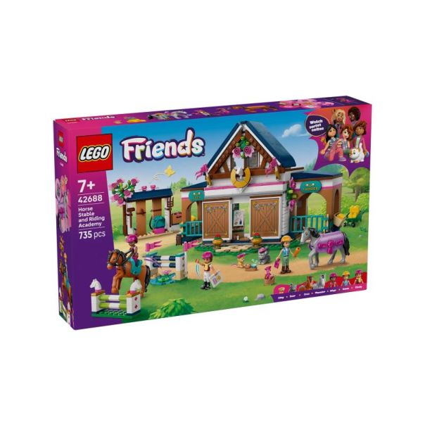 LEGO 42688 Konjušarnica i jahačka akademija
