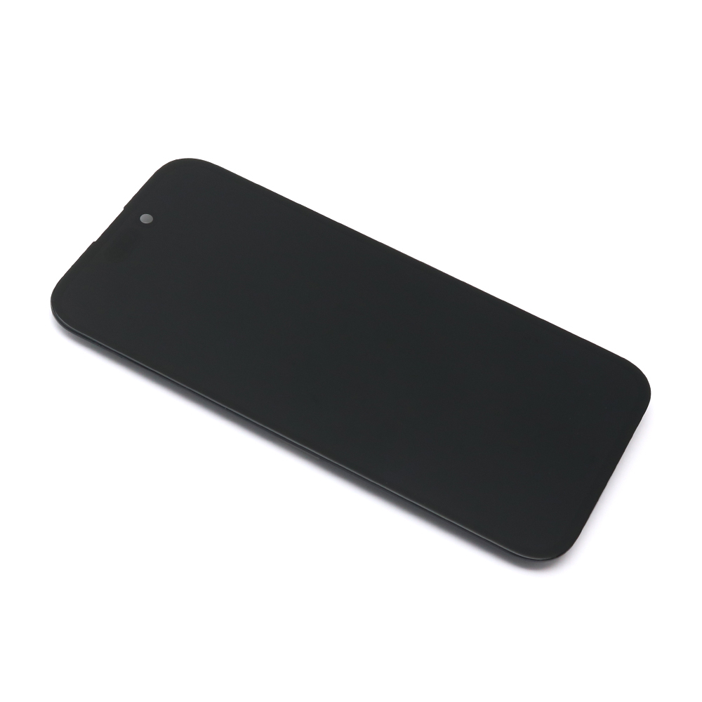 LCD displej (ekran) - iPhone 15 + Touch screen crni APLONG Soft OLED (MS)