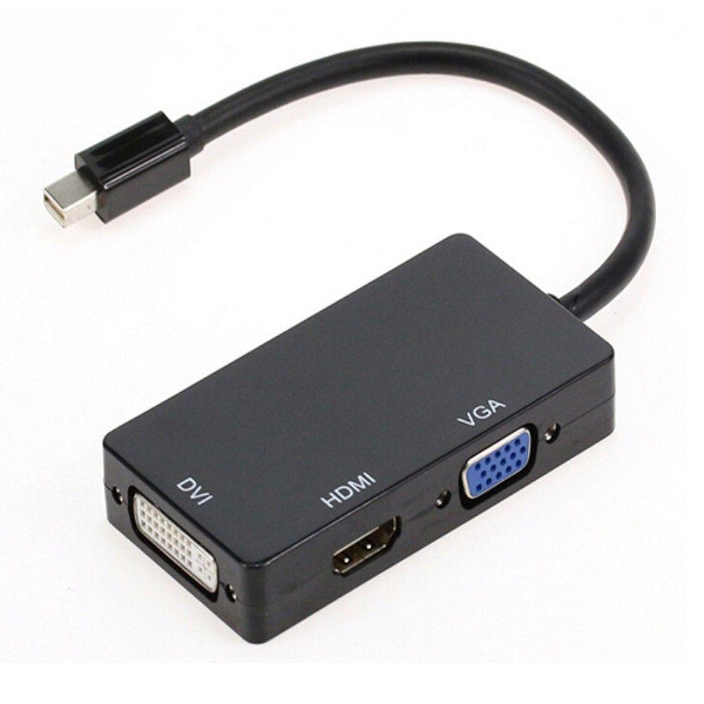 KETTZ Mini DisplayPort na HDMI+VGA+DVI