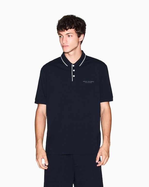 Armani Exchange – Teget muška polo majica