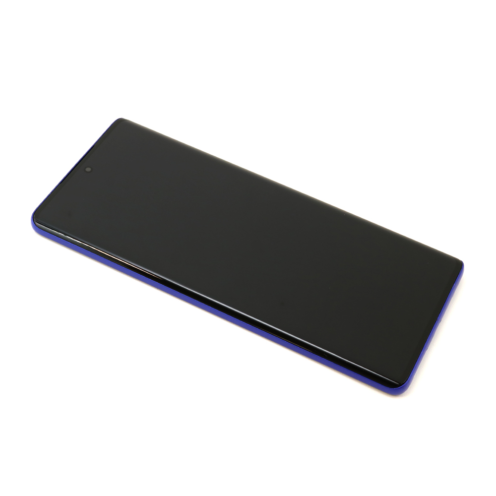 LCD displej (ekran) - Motorola Moto G85/Edge 50 Fusion 5G + Touch screen + okvir Marshmallow Blue OLED ORG (MS)